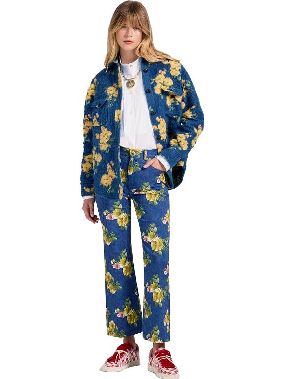 LA DOUBLEJ La DoubleJ Riptide Jacquard Floral Jacket